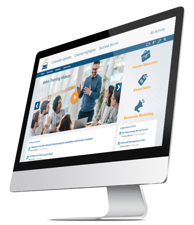 A Business Intranet Solution For Better Collaboration